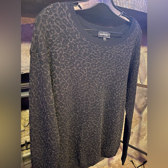 Express | Sweaters | Express Sweater Animal Print | Poshmark